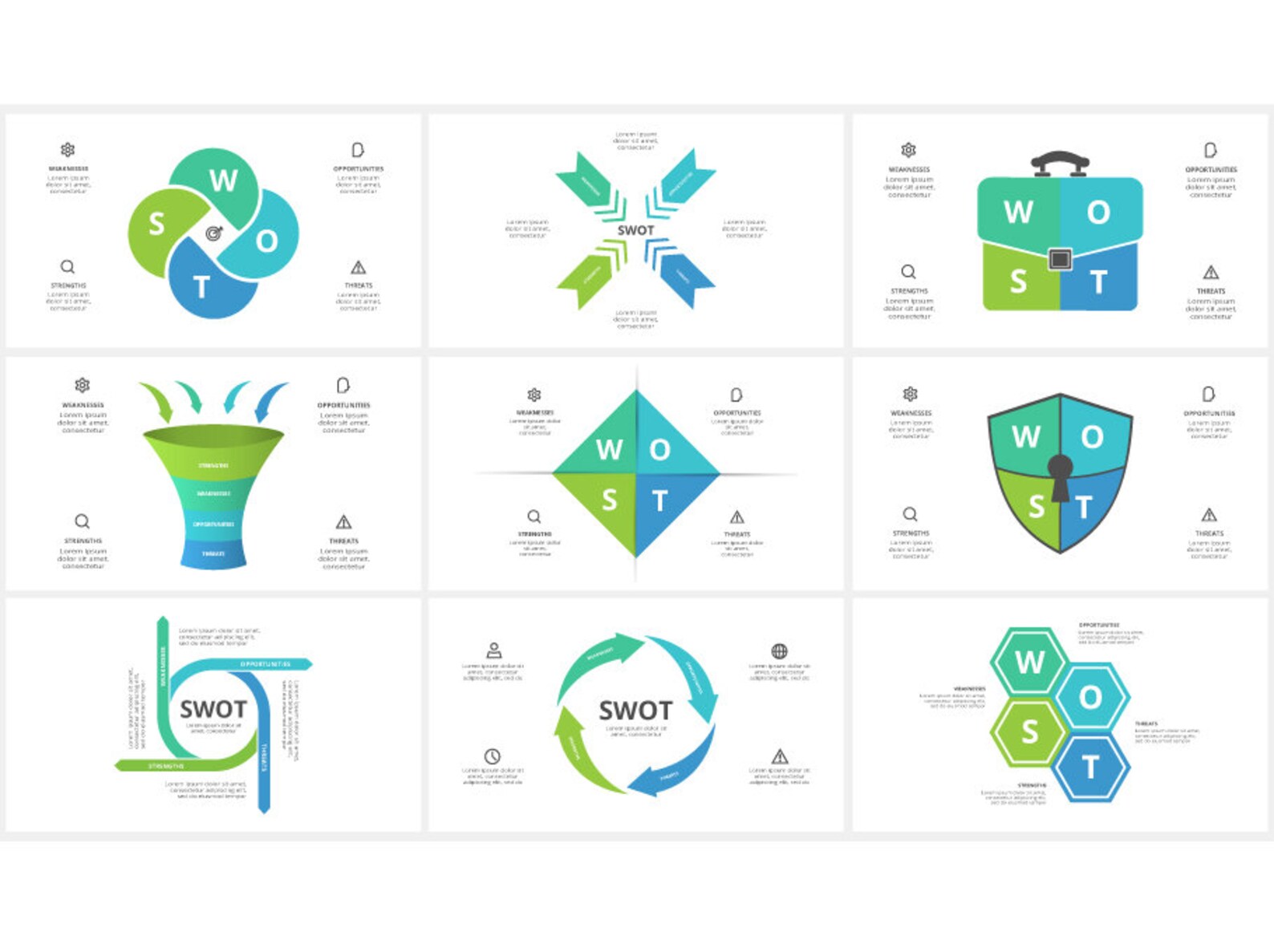 Swot Animated Infographics Presentation Powerpoint Template, Keynote ...
