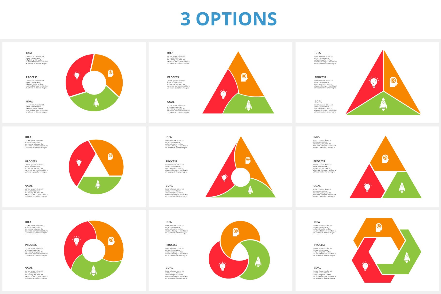 Cycle Animated Infographics Presentation Template - Etsy
