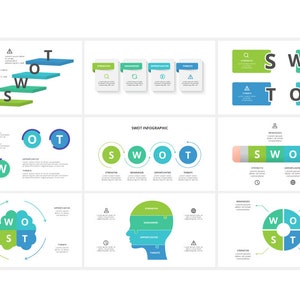 Swot Animated Infographics Presentation Powerpoint Template, Keynote ...