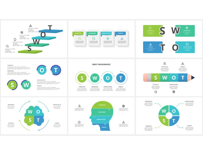 Swot Animated Infographics Presentation Powerpoint Template, Keynote ...