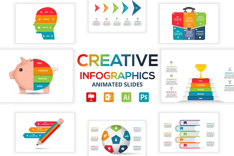 Creative Animated Infographics Presentation Template, Powerpoint ...