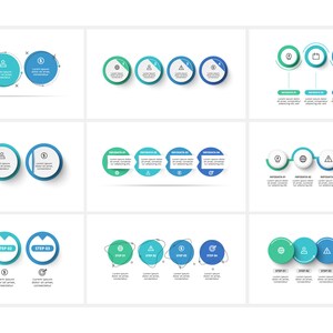Circular Animated Infographics Presentation Template, Powerpoint ...