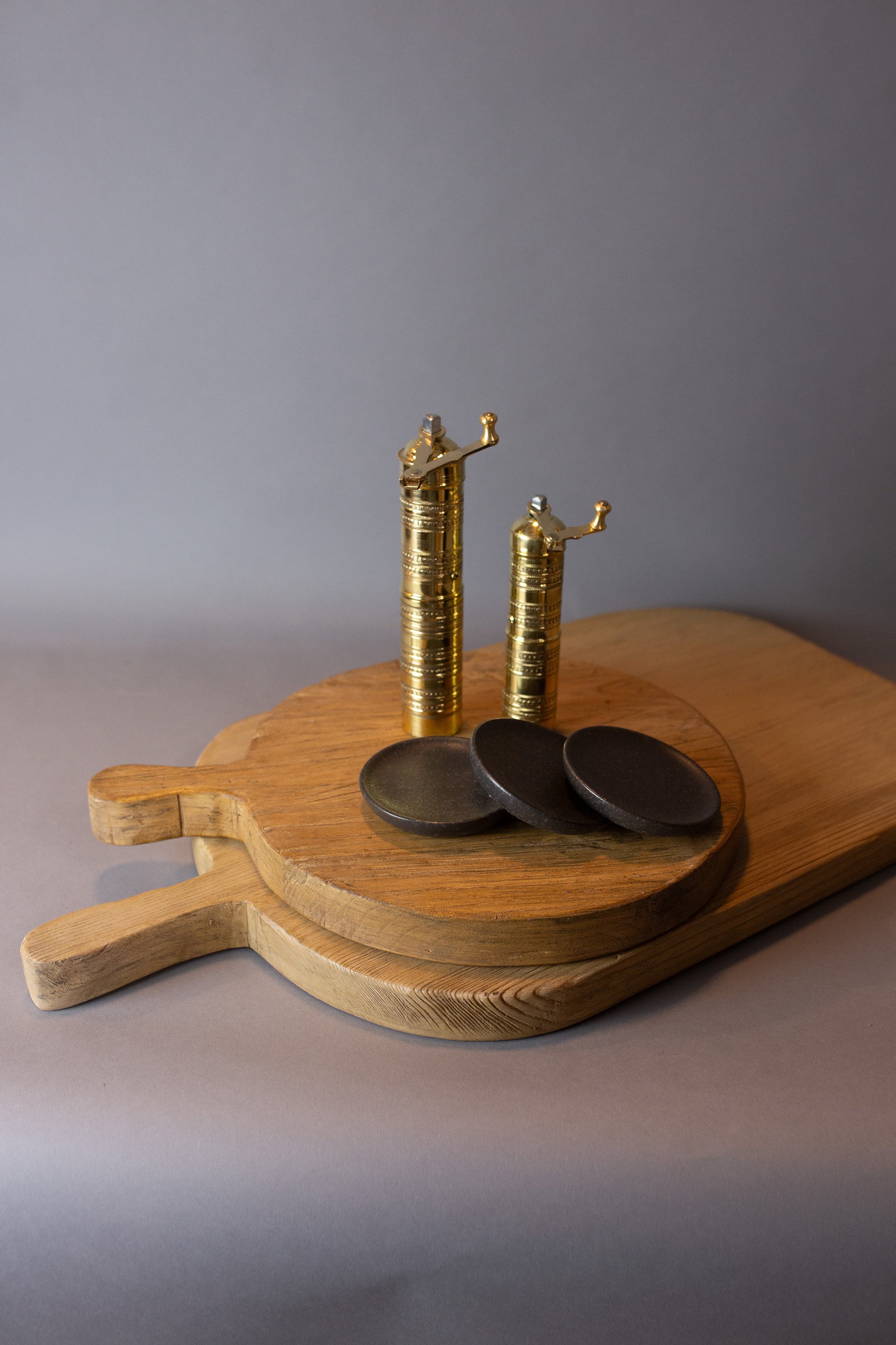 Handmade Rectangular Elmwood Breadboard | 29” Light Wood Board With ...