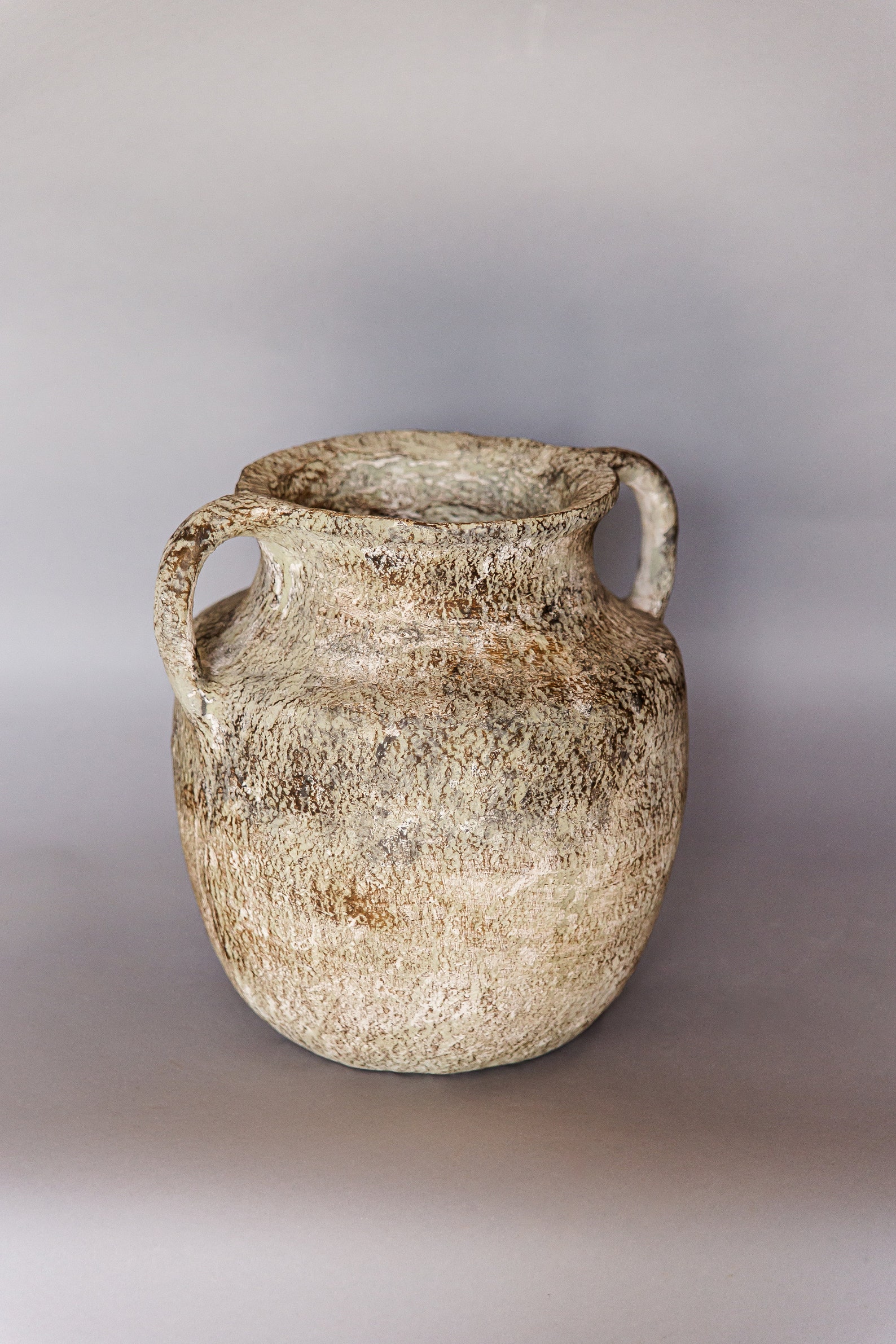 XL 2 Handled Paper Mache Pot/vase - Etsy