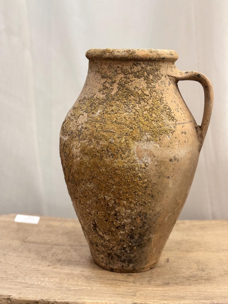Vintage Olive Pot | Aunthentic Turkish Pot | Old Pot | 12” Olive Pot ...