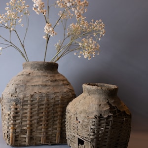 Vintage Wicker Basket,antique Basket,antique Dirt Basket - Etsy