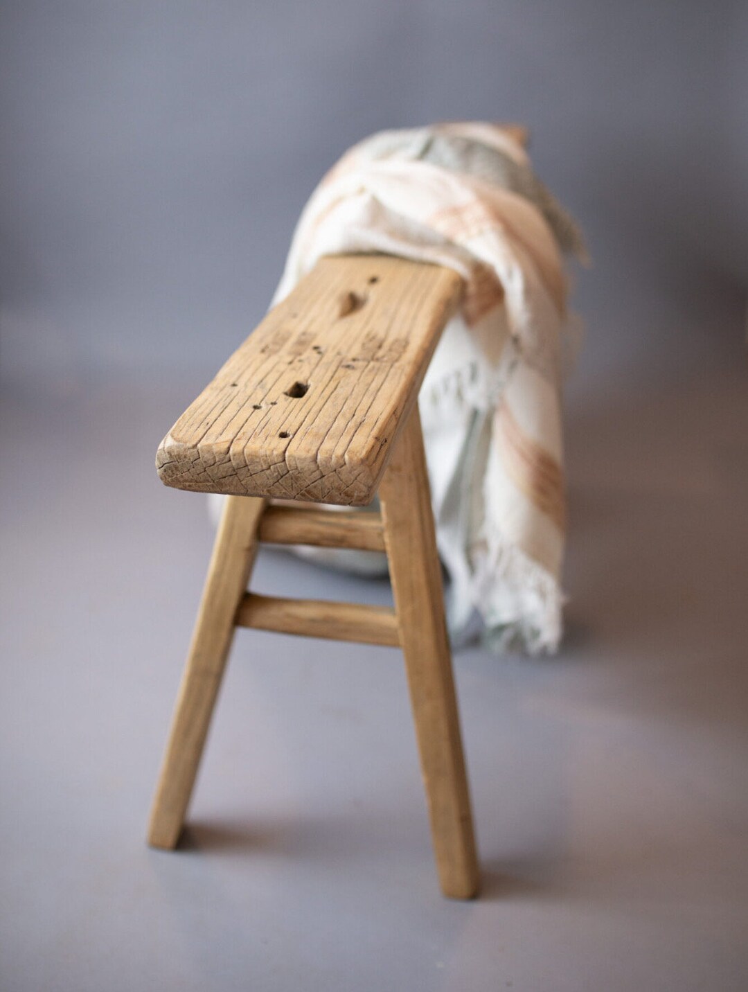 Elm Skinny Bench/ Reclaimed Bench/ Rustic Bench - Etsy