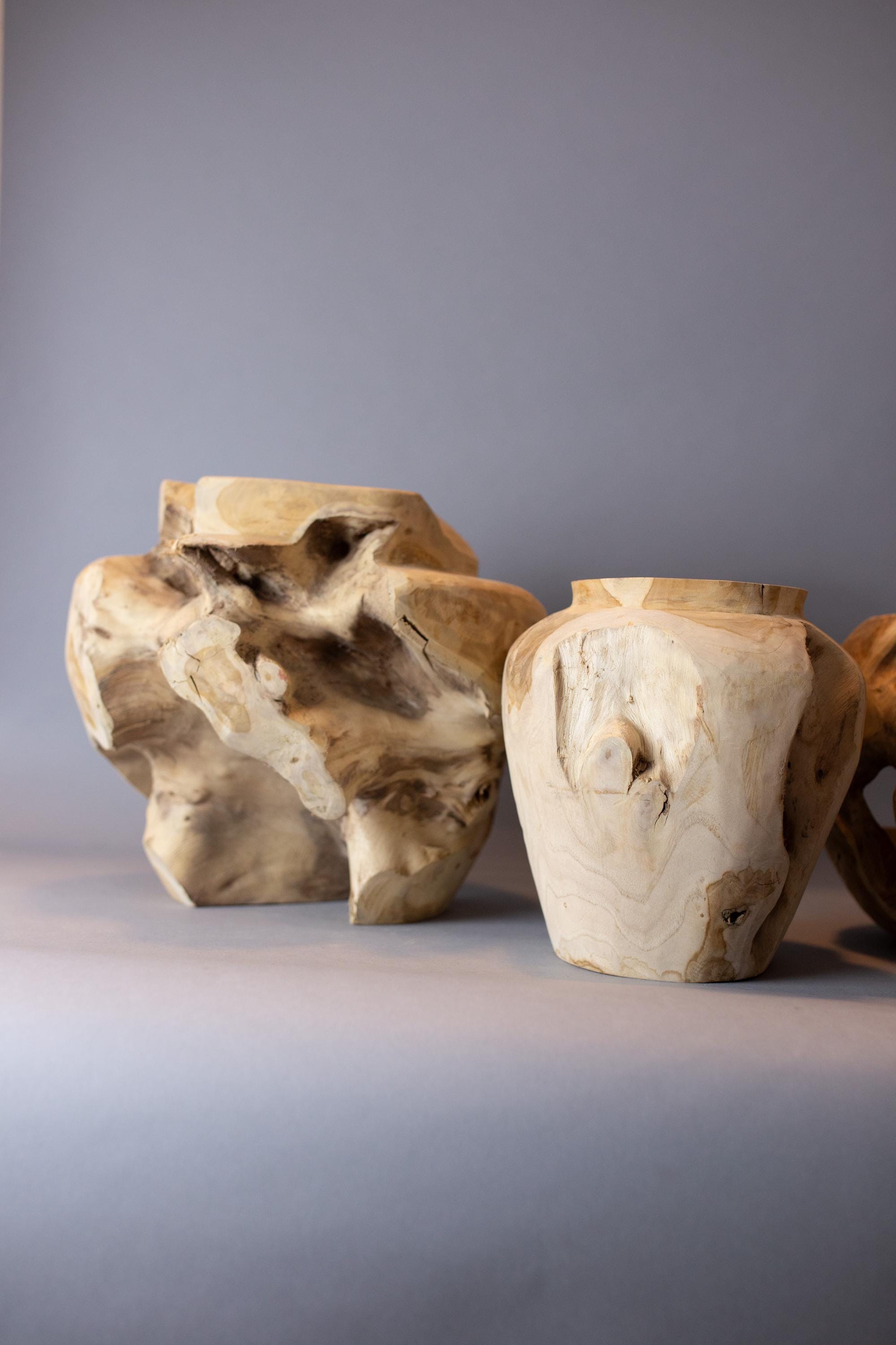 Teak Root Vase | Wood Vase - Etsy