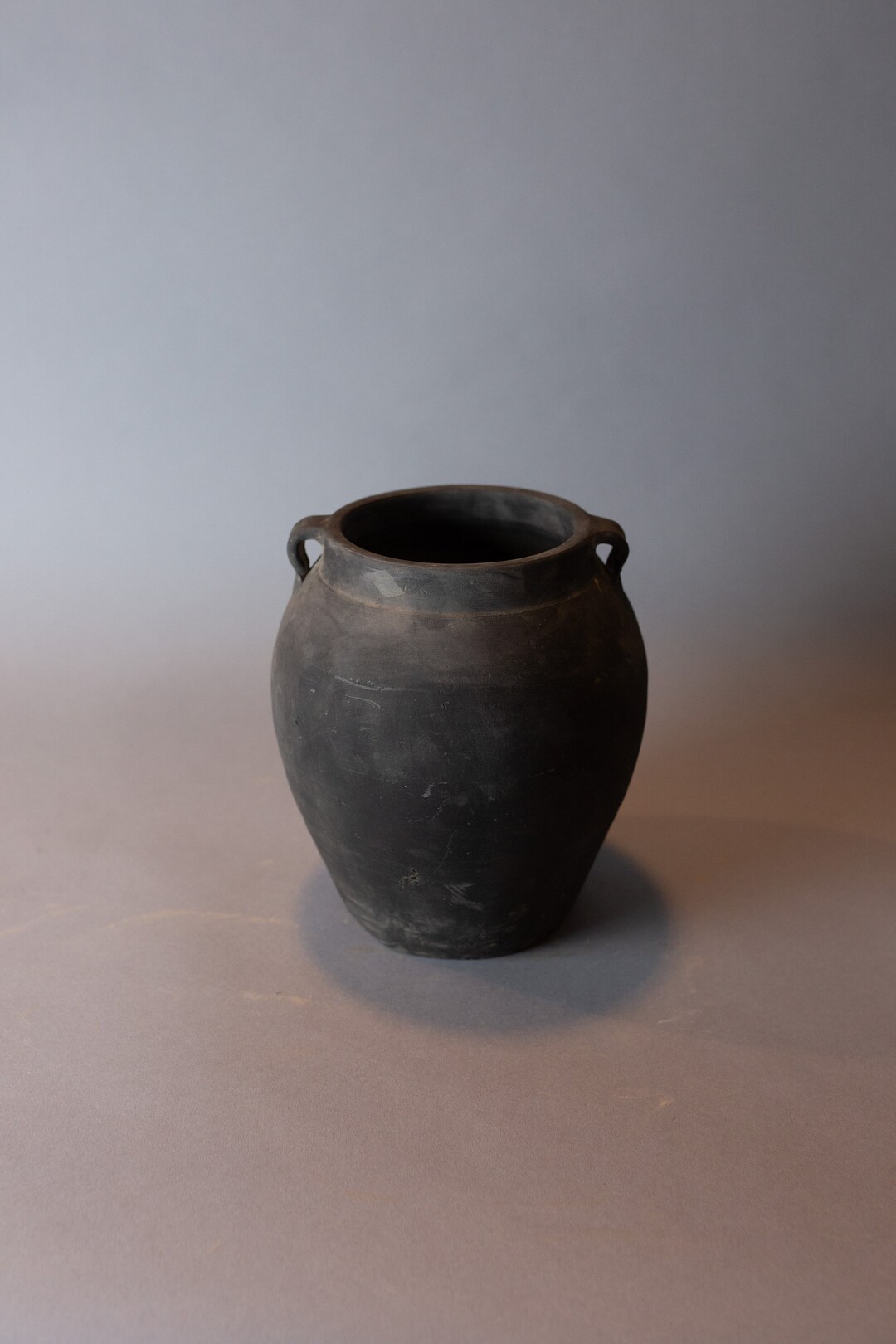 10” Tall Vintage 2 Ear Pot - Etsy