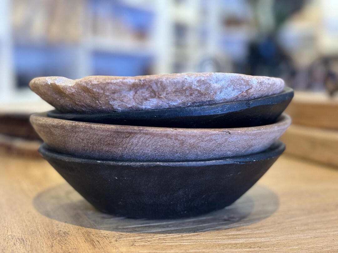 Vintage Stone Plate | Stone Plates | Antique Bowl | Marble Bowl - Etsy