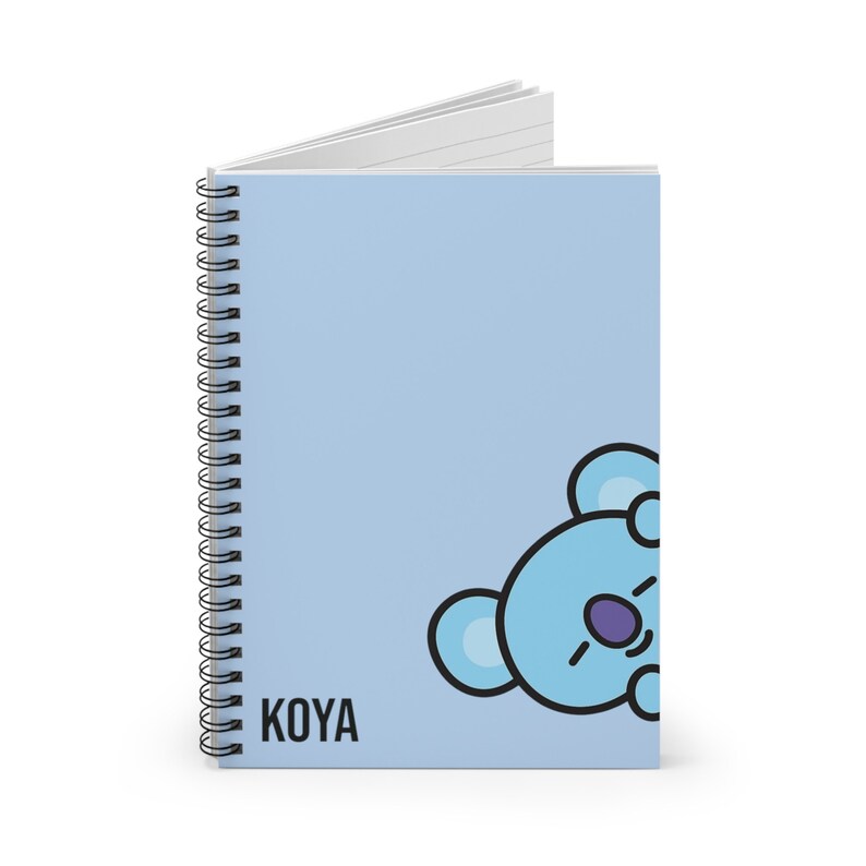 BT21 Koya Spiral Notebook BTS Notebook BT21 Journal Back to School ...