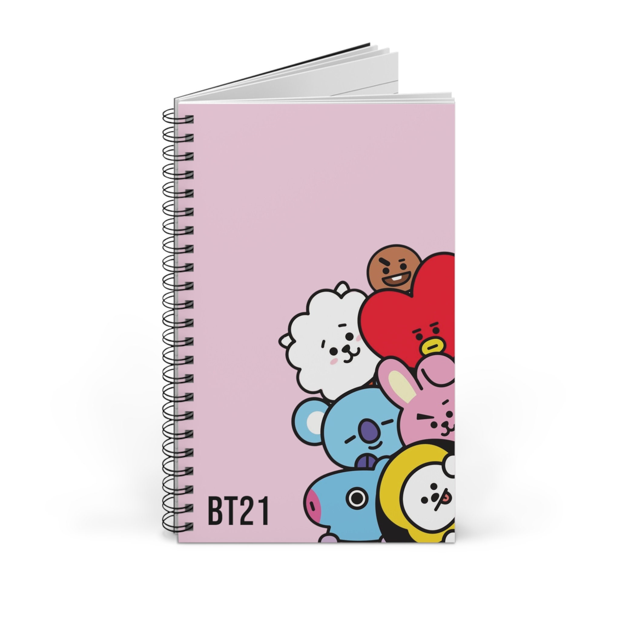 BT21 Spiral Notebook | BTS Notebook | BT21 Journal | Back to School ...