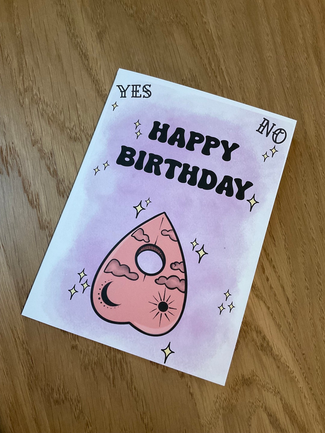 Ouija Birthday Card | Ouija | Ouija Board | Birthday Cards | Creepy ...