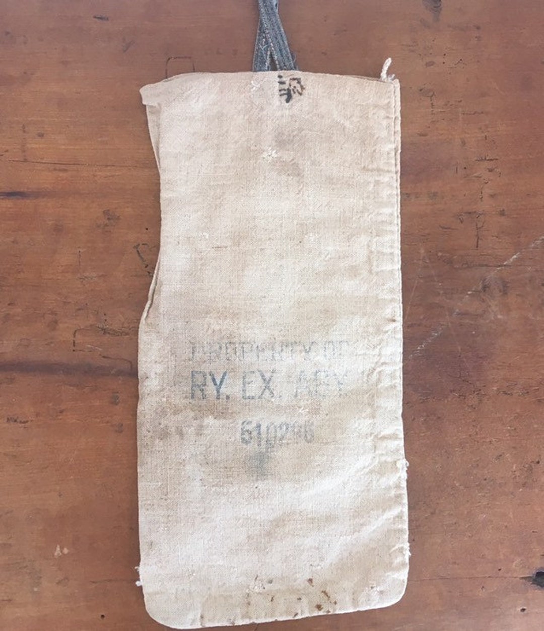 Railway Express, Rope Bag, Canvas Bag, Vintage, Railway Express Agency ...