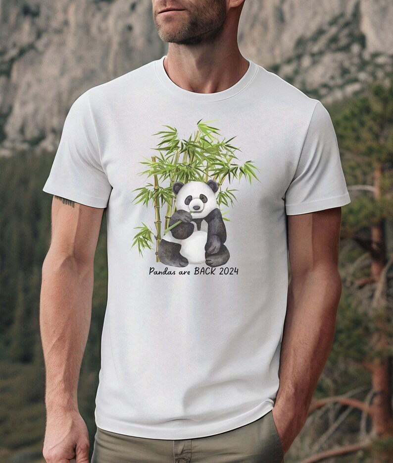 Panda Bears Are Back 2024 T Shirts, Panda Lover T Shirt, Love Pandas ...