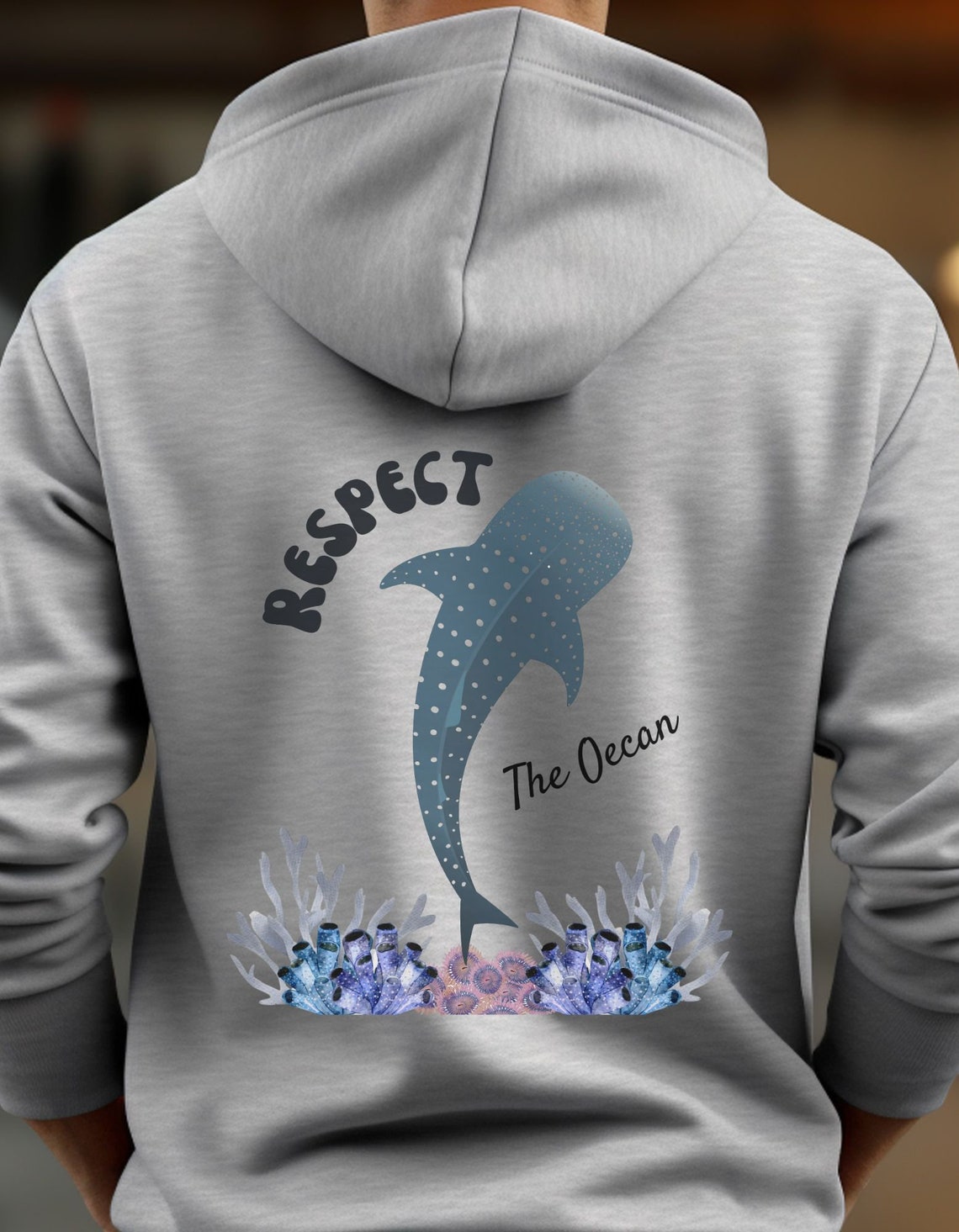 Sea Creature Hoodie Gifts Unique Design Beach Themed Hoodie for Men ...
