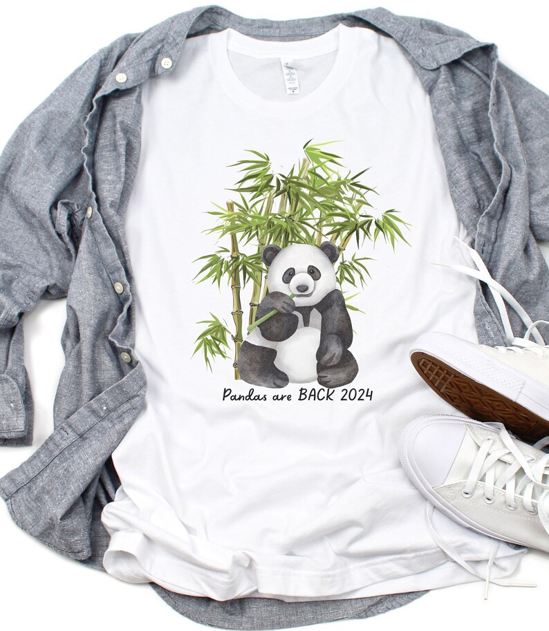 Panda Bears Are Back 2024 T Shirts, Panda Lover T Shirt, Love Pandas ...
