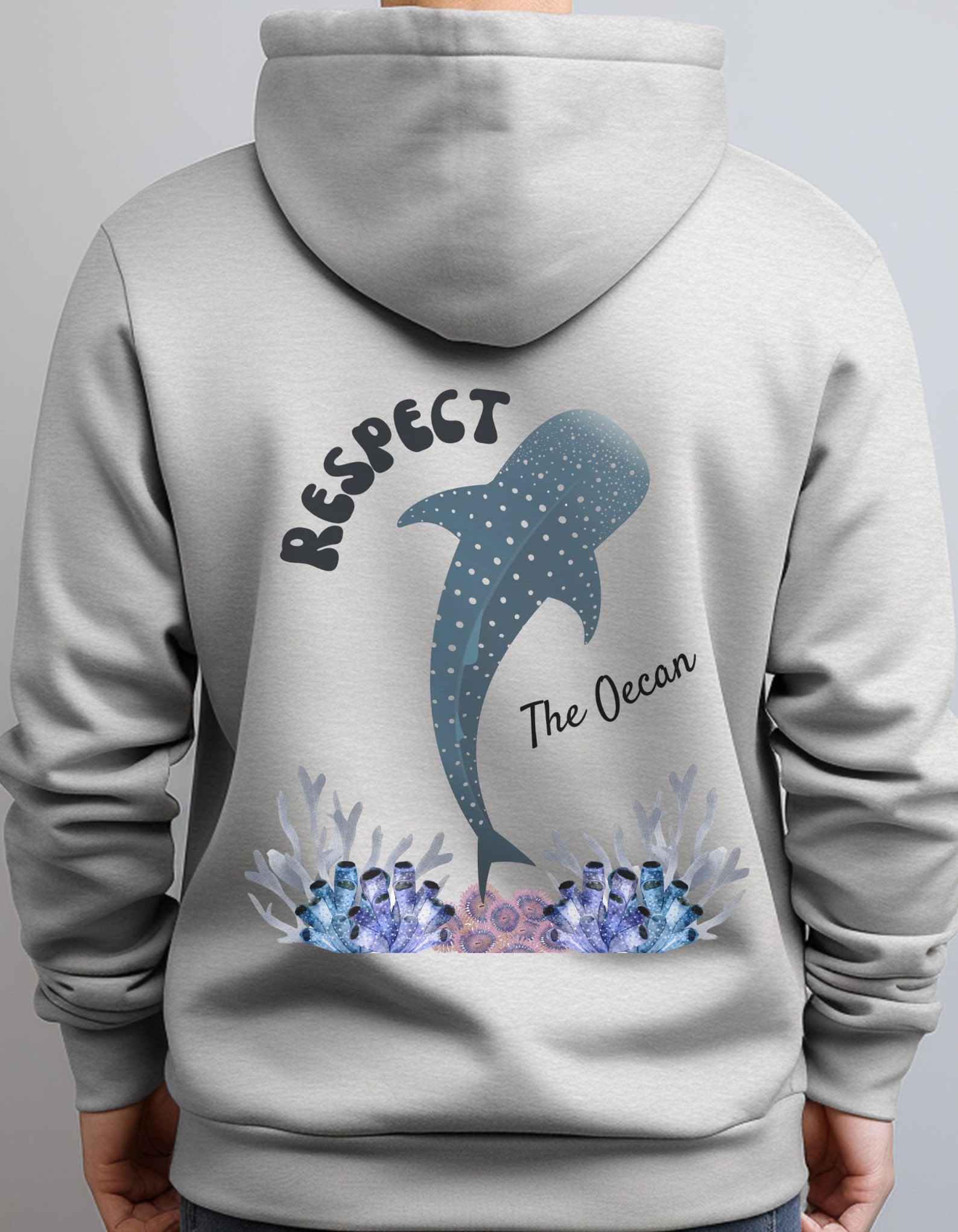 Sea Creature Hoodie Gifts Unique Design Beach Themed Hoodie for Men ...