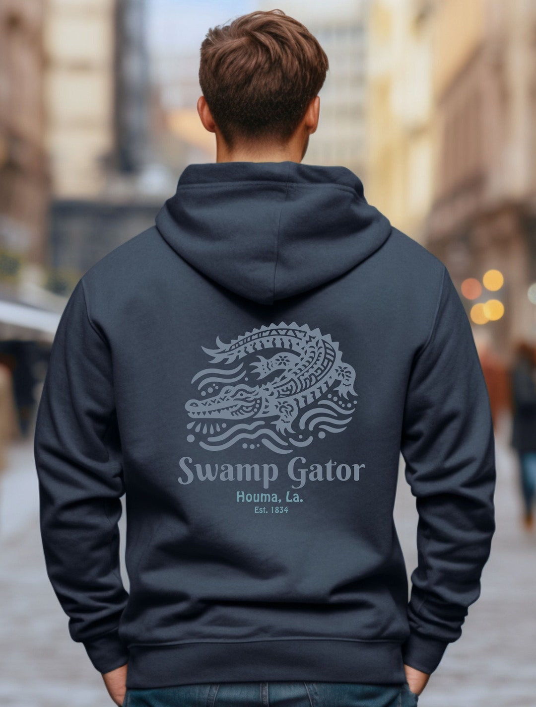 Gator Swamp Womens Attire, Swamp Soul Bayou Hoodie Louisiana Swamp ...