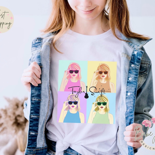 Taylor Swiftie Merch Kids Tshirt Birthday - Etsy