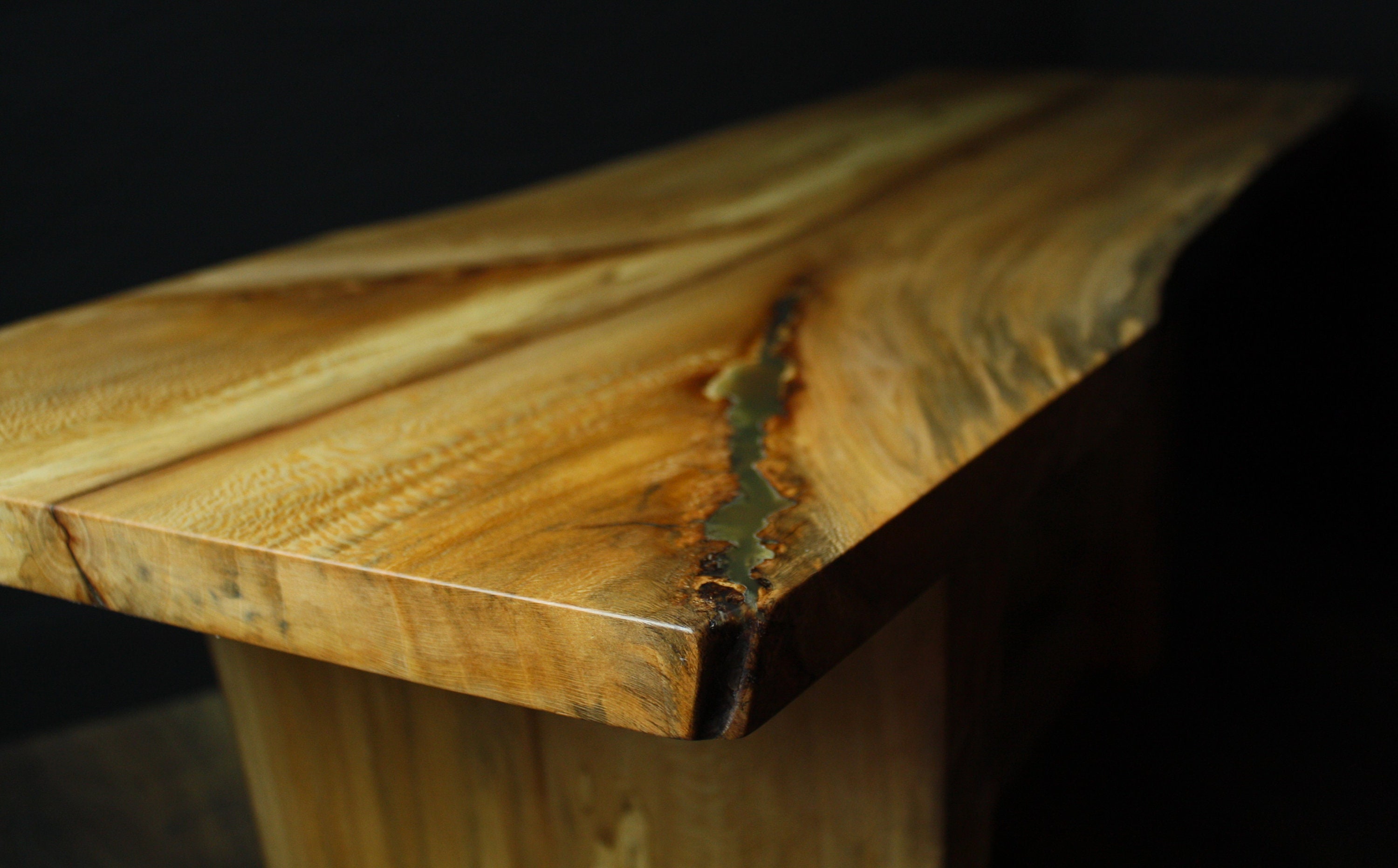 Live Edge & Quality Joinery, Epoxy Coffee Table. High Gloss, Rubio ...
