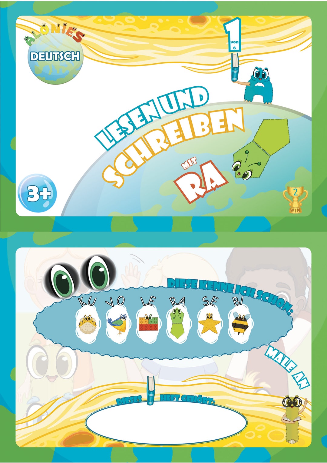 Reading and Writing Syllables in a Playful Way With RA Kindergarten ...