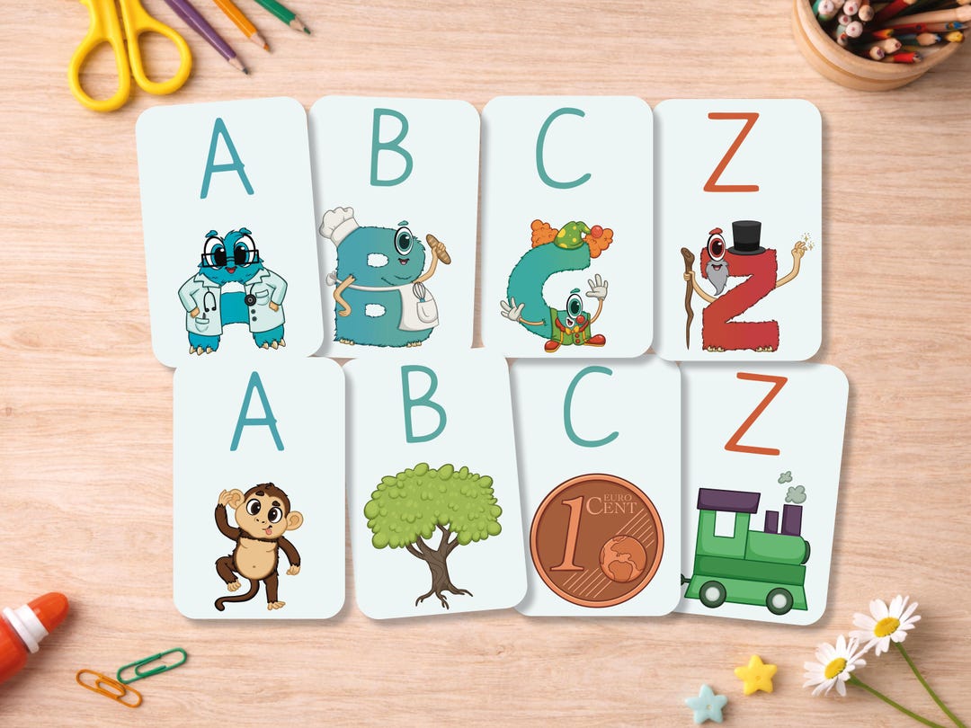 Alonie's Alphabet Flashcards A-Z – Learn Letters Playfully ...