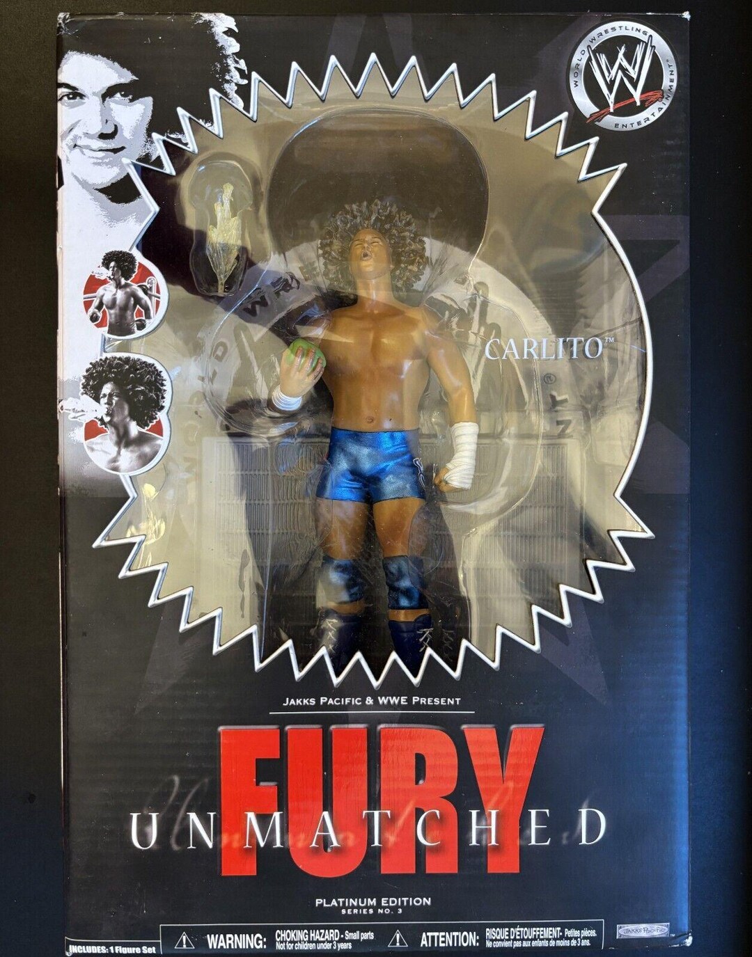 WWE Carlito "unmatched Fury" Action Figure (BOXED) - Etsy