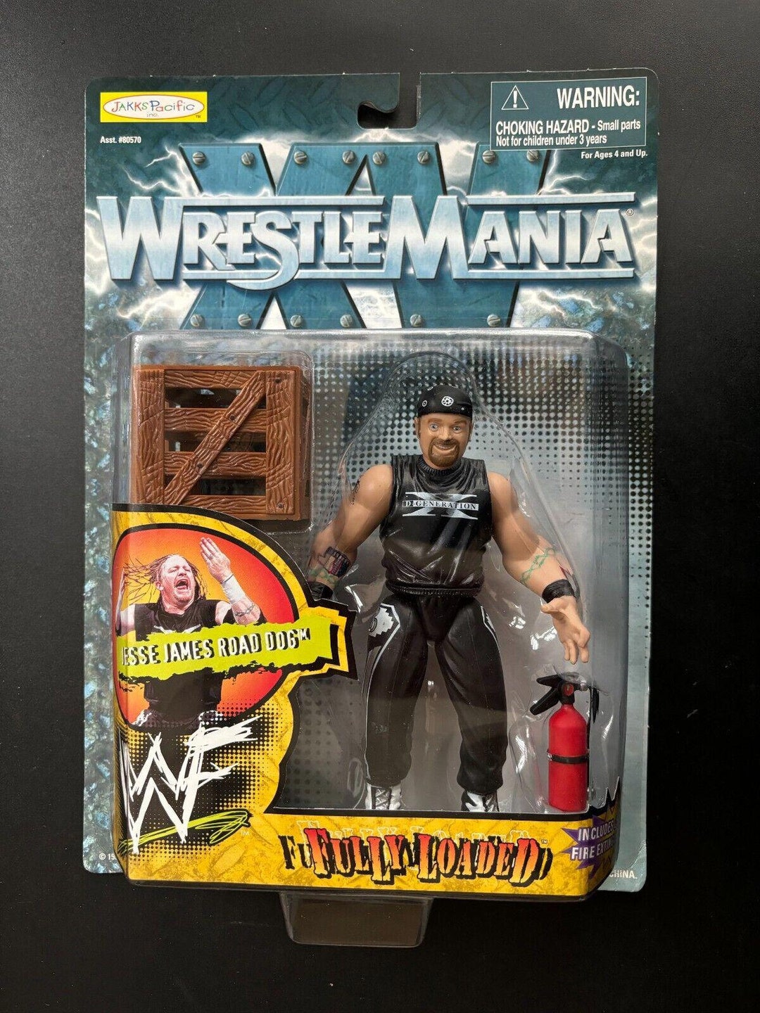WWE Road Dogg wrestlemania fully Loaded Action Figure BOXED - Etsy