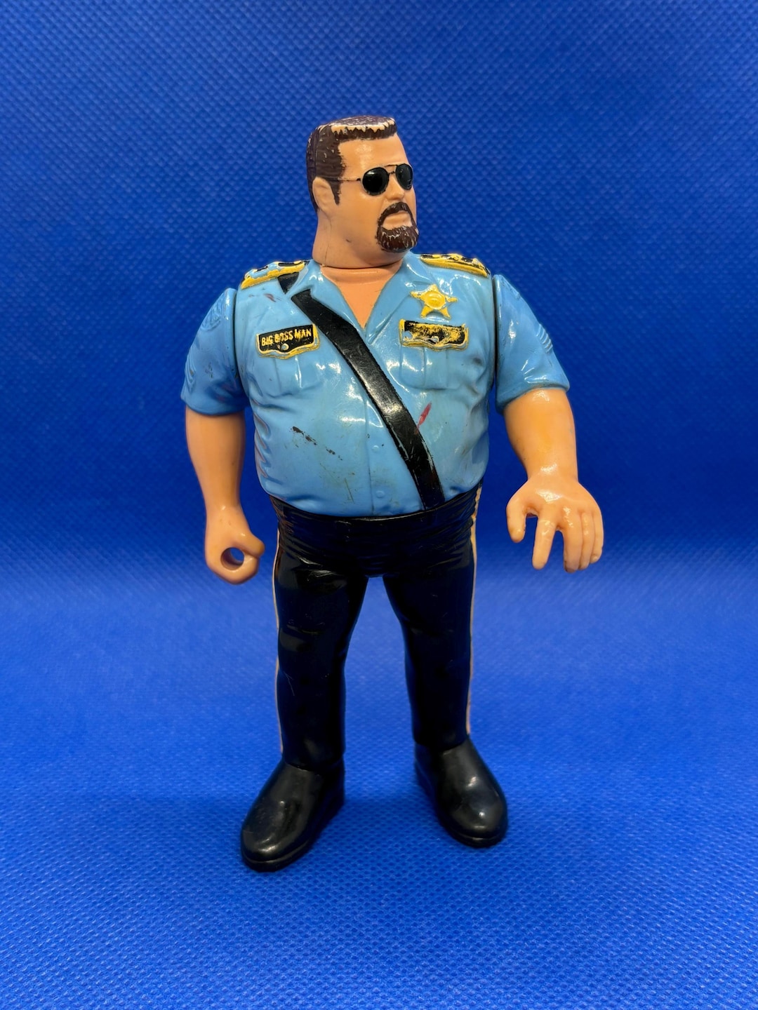 WWF Hasbro Big BOSS Man Action Figure - Etsy