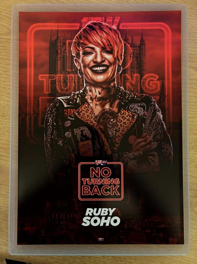 Ruby Soho A4 Poster 1PW Wrestling NEW - Etsy