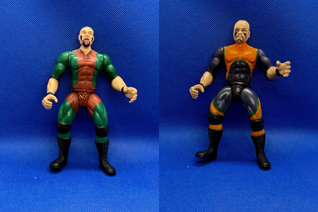 WWE Headbanger Thrasher & Mosh STOMP Action Figures (loose) - Etsy