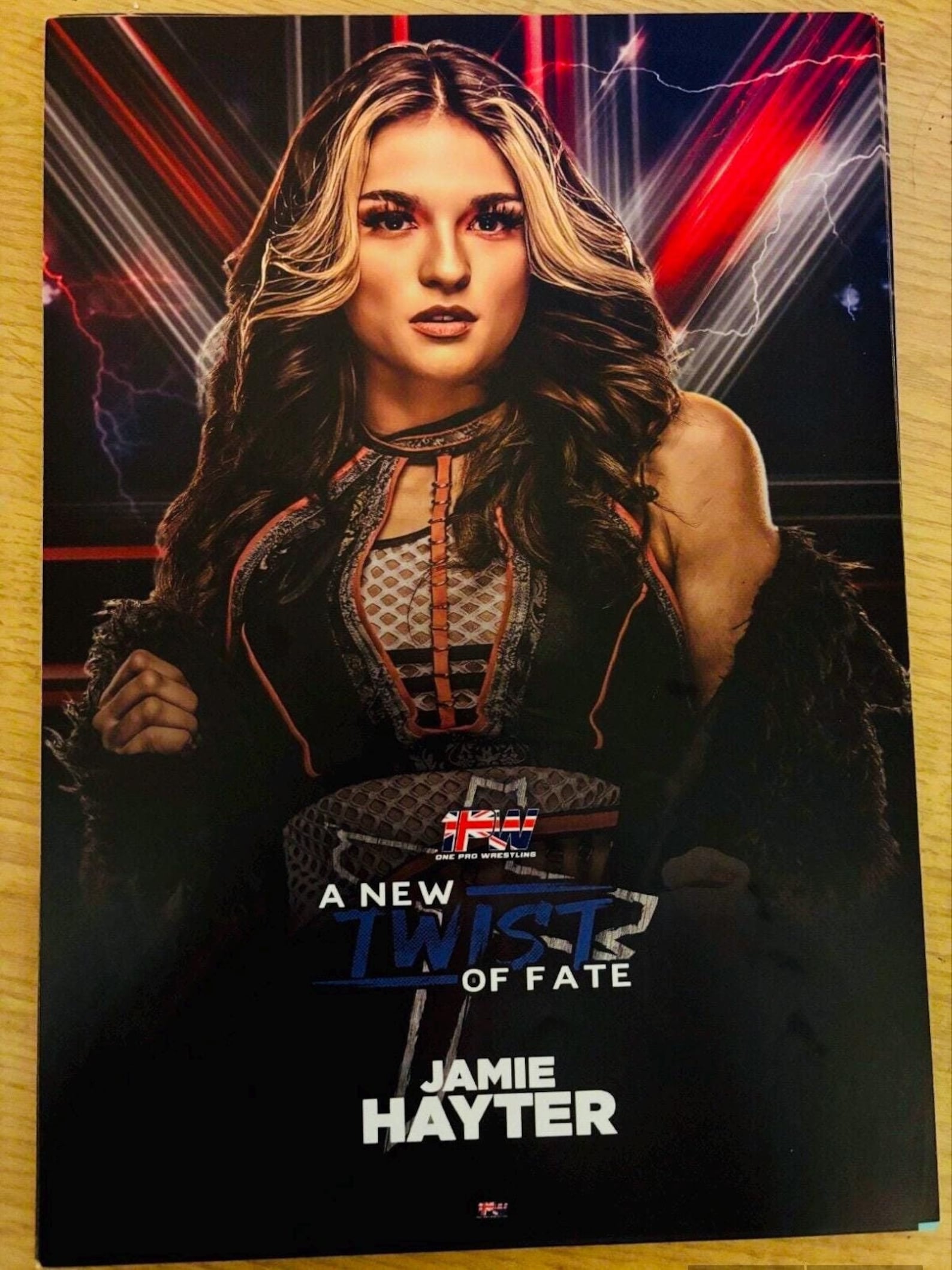 Jamie Hayter A4 Poster - 1PW Wrestling (NEW) - Etsy