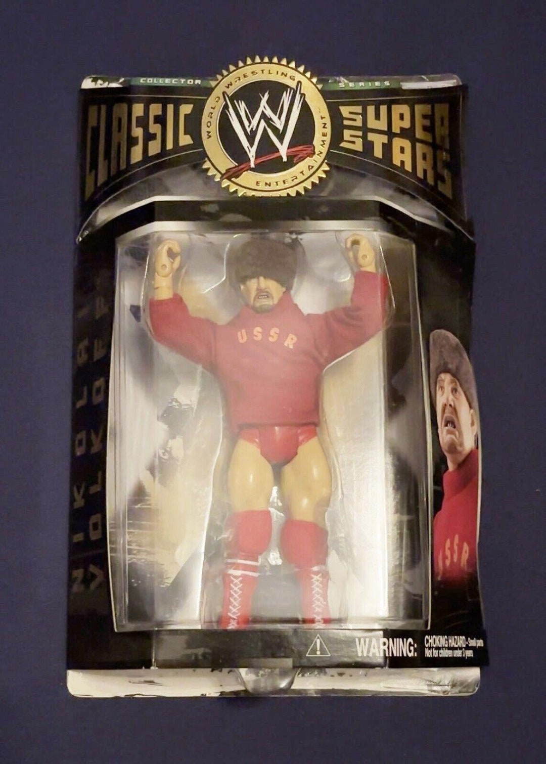 WWE Nikolai Volkov "classic Superstars" Action Figure (boxed) - Etsy