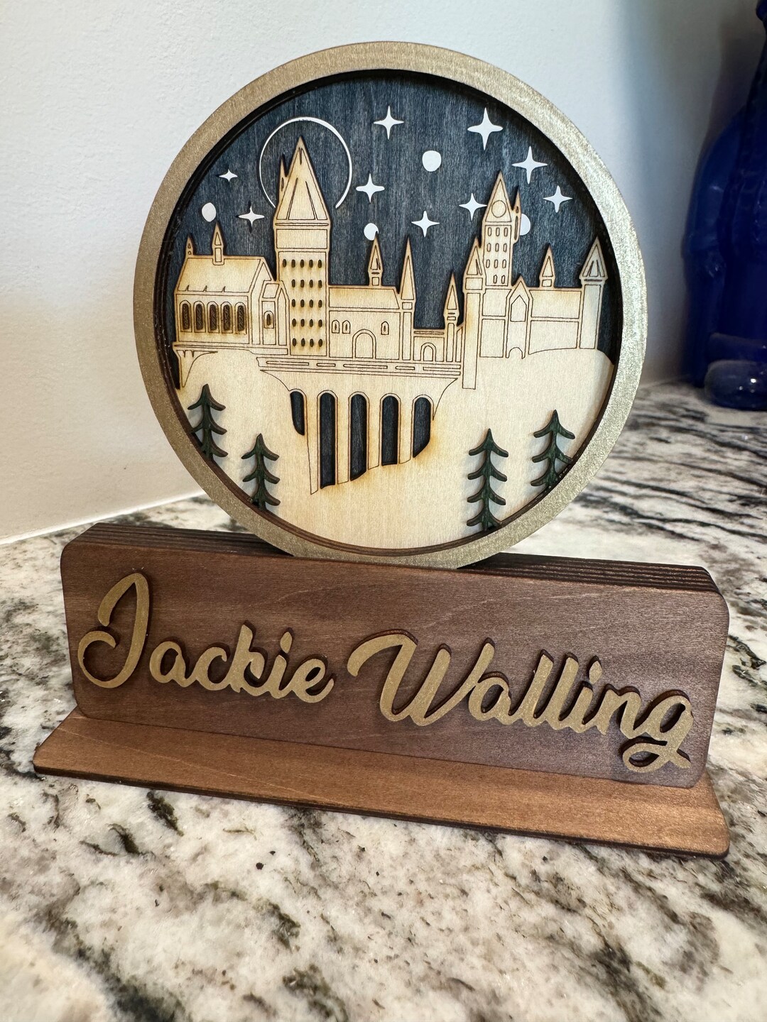 Harry Potter Name Plate - Etsy