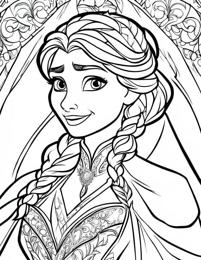 Frozen Colouring Pages for Kids Frozen Colouring Pages Kids Colouring ...