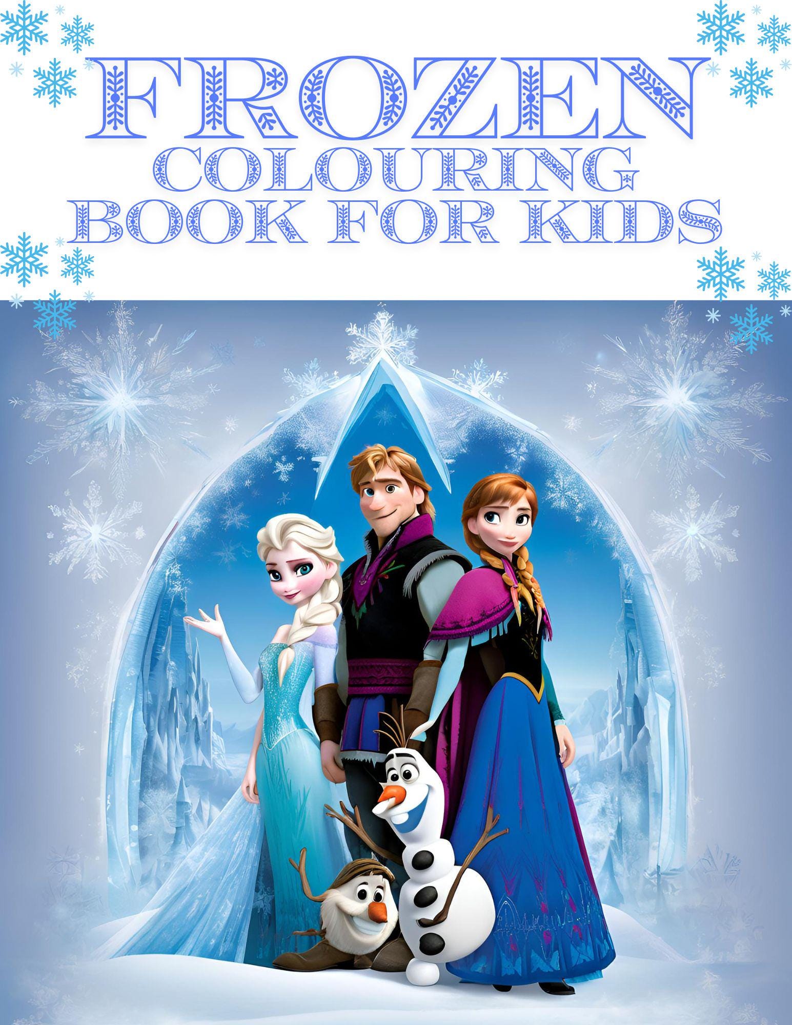 Frozen Colouring Pages for Kids | Frozen Colouring Pages | Kids ...