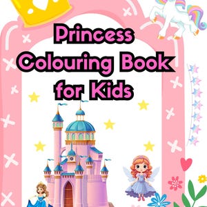70 Princess Colouring Pages for Kids Princess Colouring Pages Kids ...