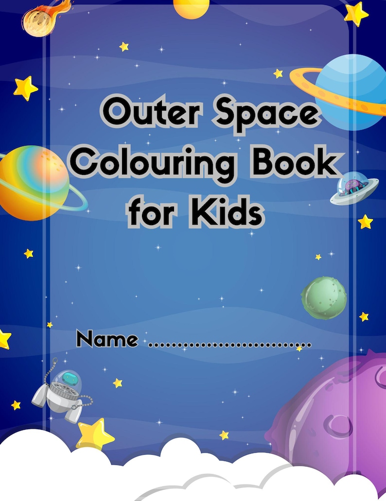 60 Space Colouring Pages for Kids | Space Colouring Pages | Kids ...