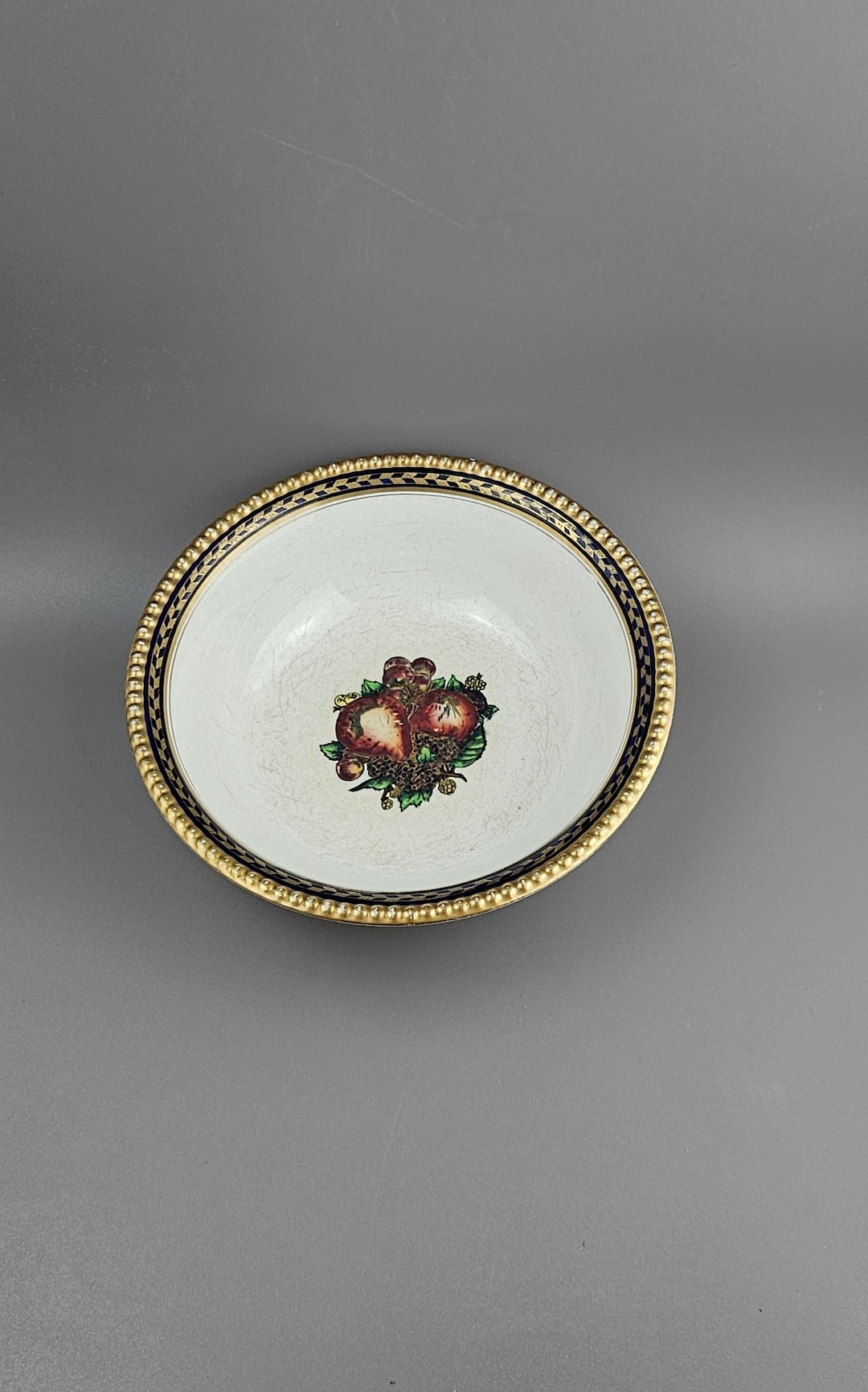 Fruit Bowl, Solian Ware, Soho Pottery, Round Bowls, With Pear Fruit ...