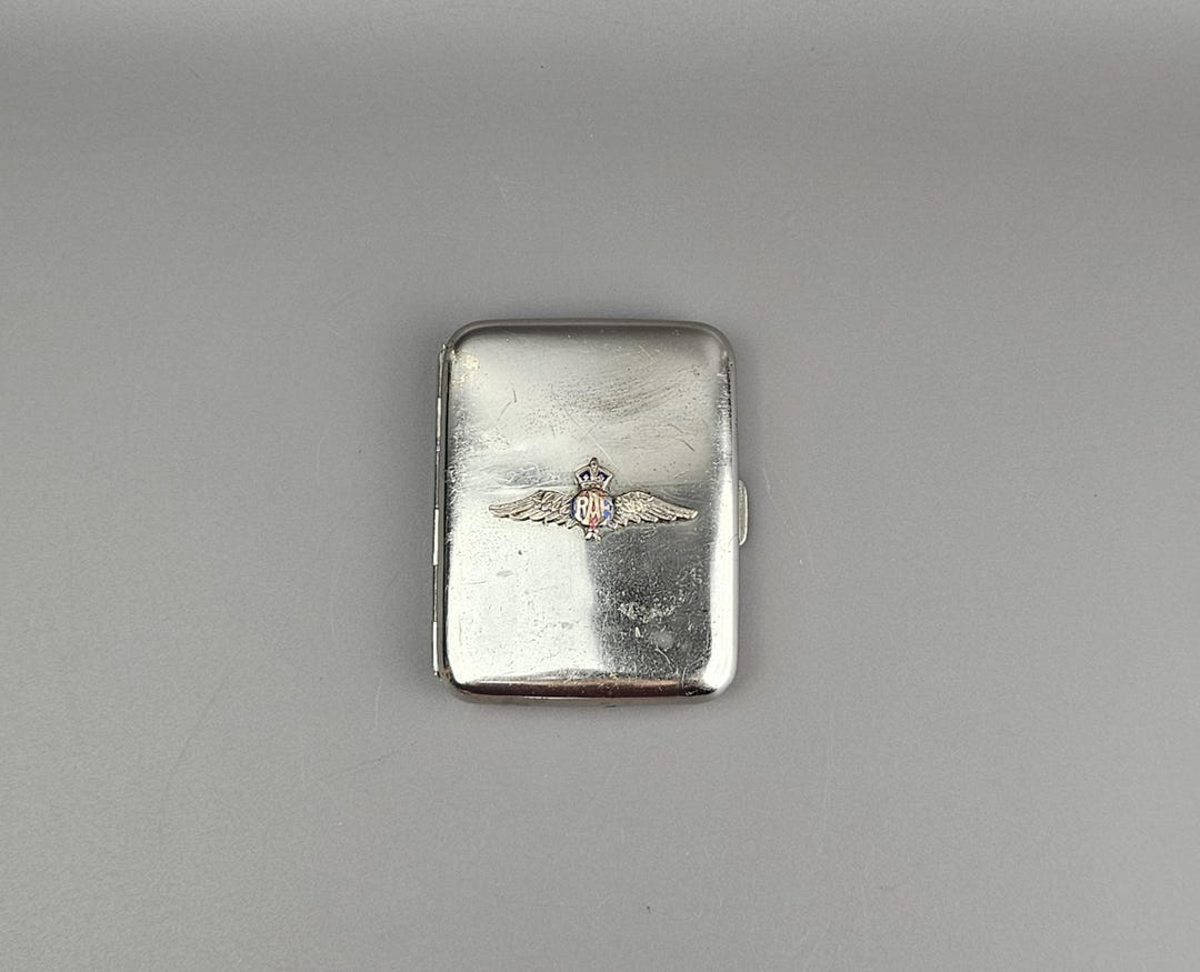 RAF Cigarette Case With Royal Air Force Wings Insignia - Etsy