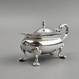 Antique Silver-plated Lidded Salt Cellar or Mustard Pot - Etsy
