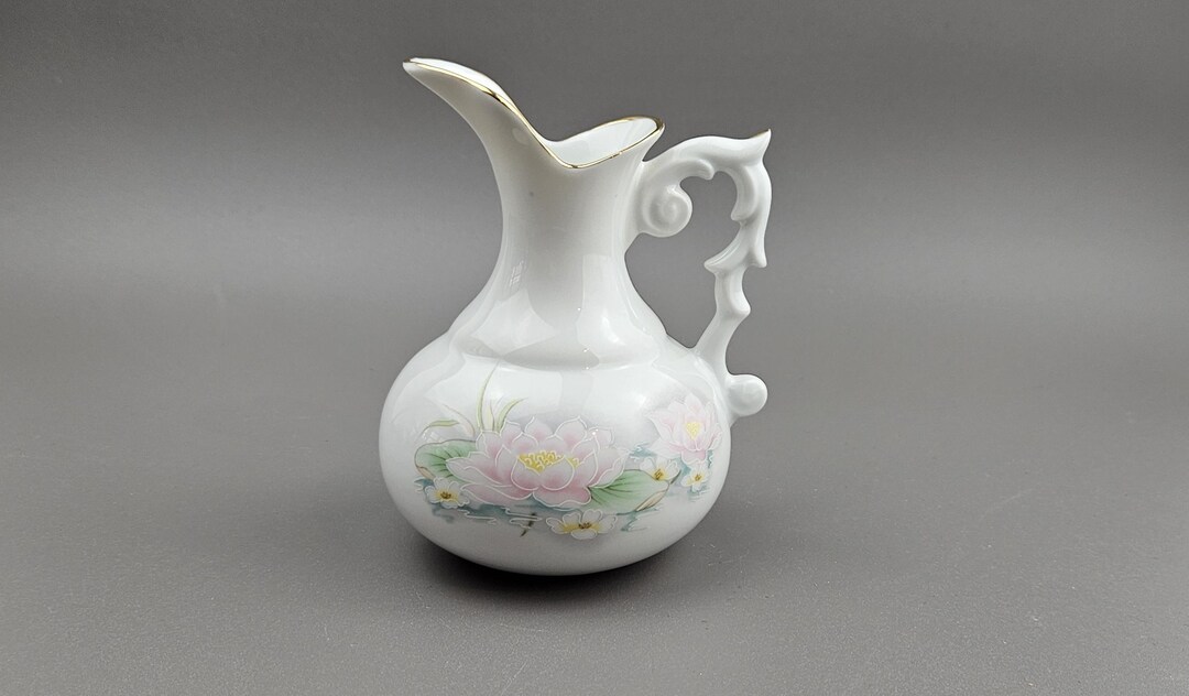 Limoges Pitcher "lily Pond" Pattern by Tenant Limoges Porcelain ...