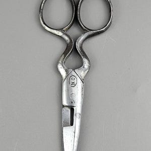 Steel Buttonhole Sewing Scissors With Swan Neck Handles. - Etsy