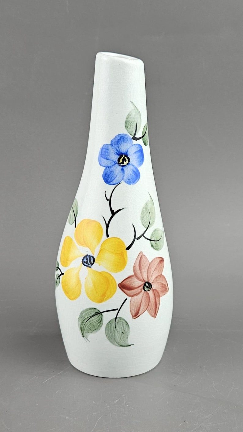 Radford Pottery Small Vase, Floral Design. Collectible. Vintage. 14 Cm ...