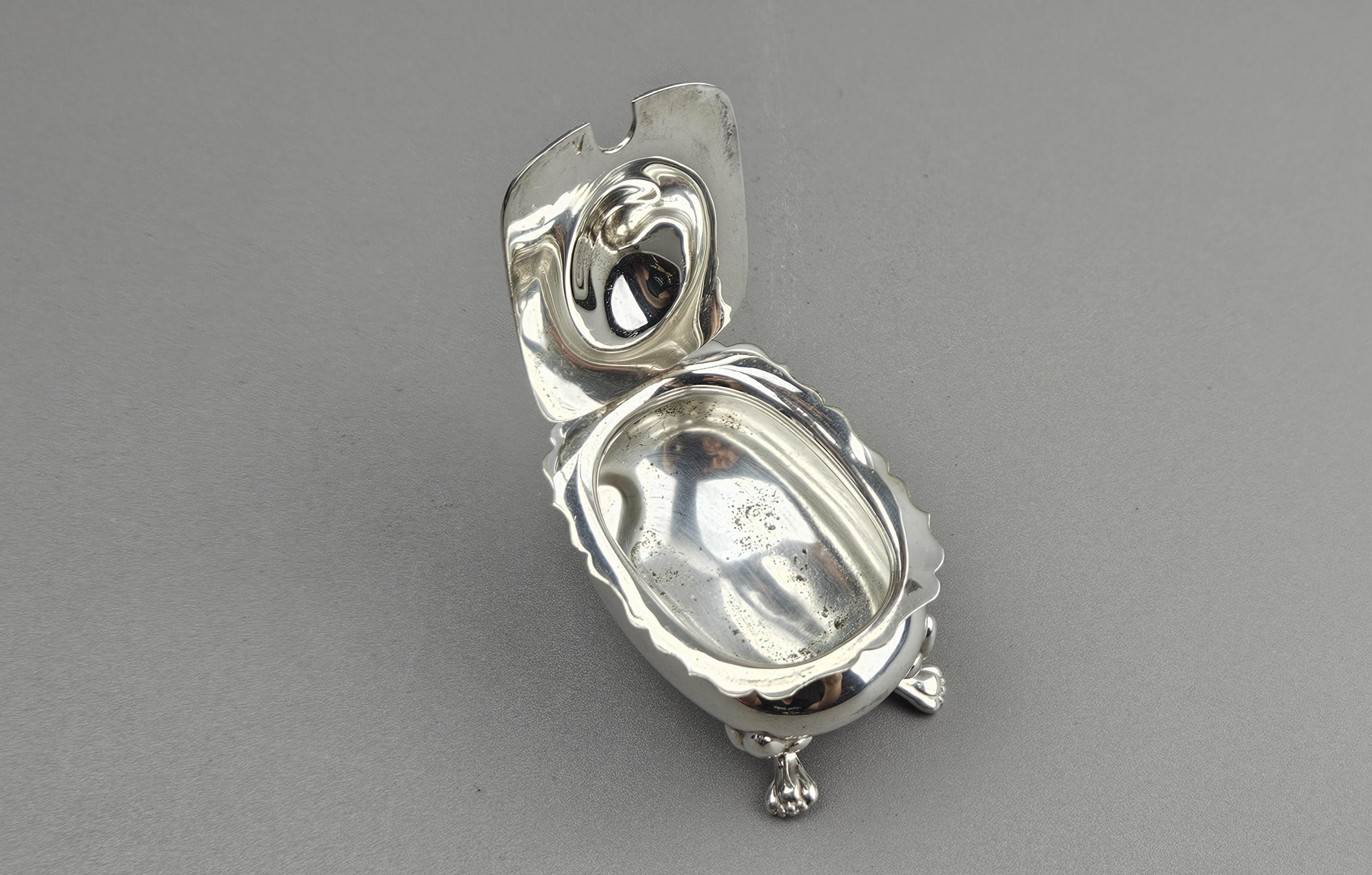 Antique Silver-plated Lidded Salt Cellar or Mustard Pot - Etsy