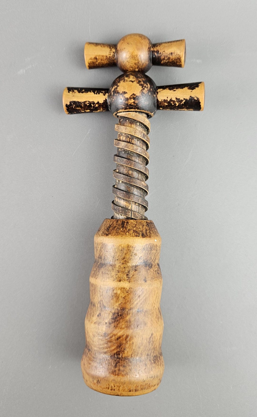 Collectible French Dual-action Wooden Corkscrew Bottle Opener - Etsy
