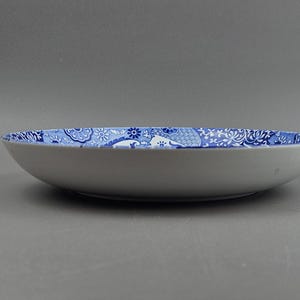Spode Bone China, Round Dish, in the Classic Blue Italian Pattern. - Etsy