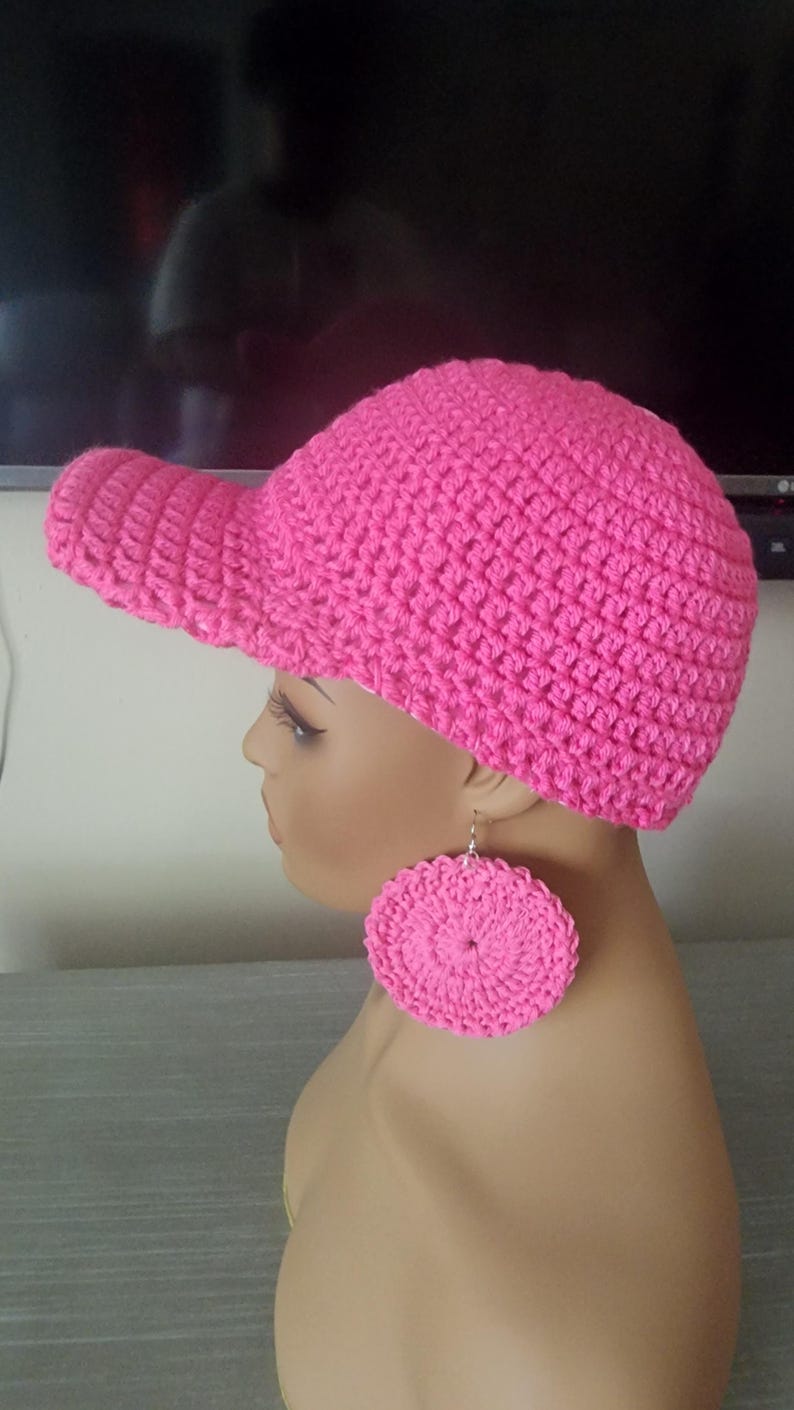 Crochet Baseball Cap - Etsy