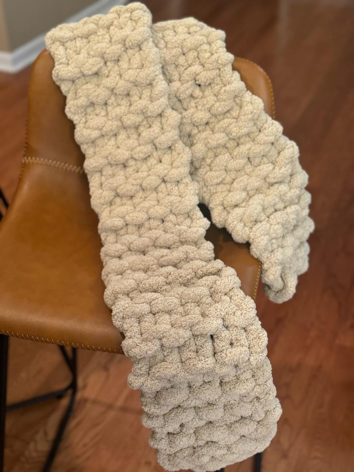 Thick Chunky Knit Scarf - Etsy